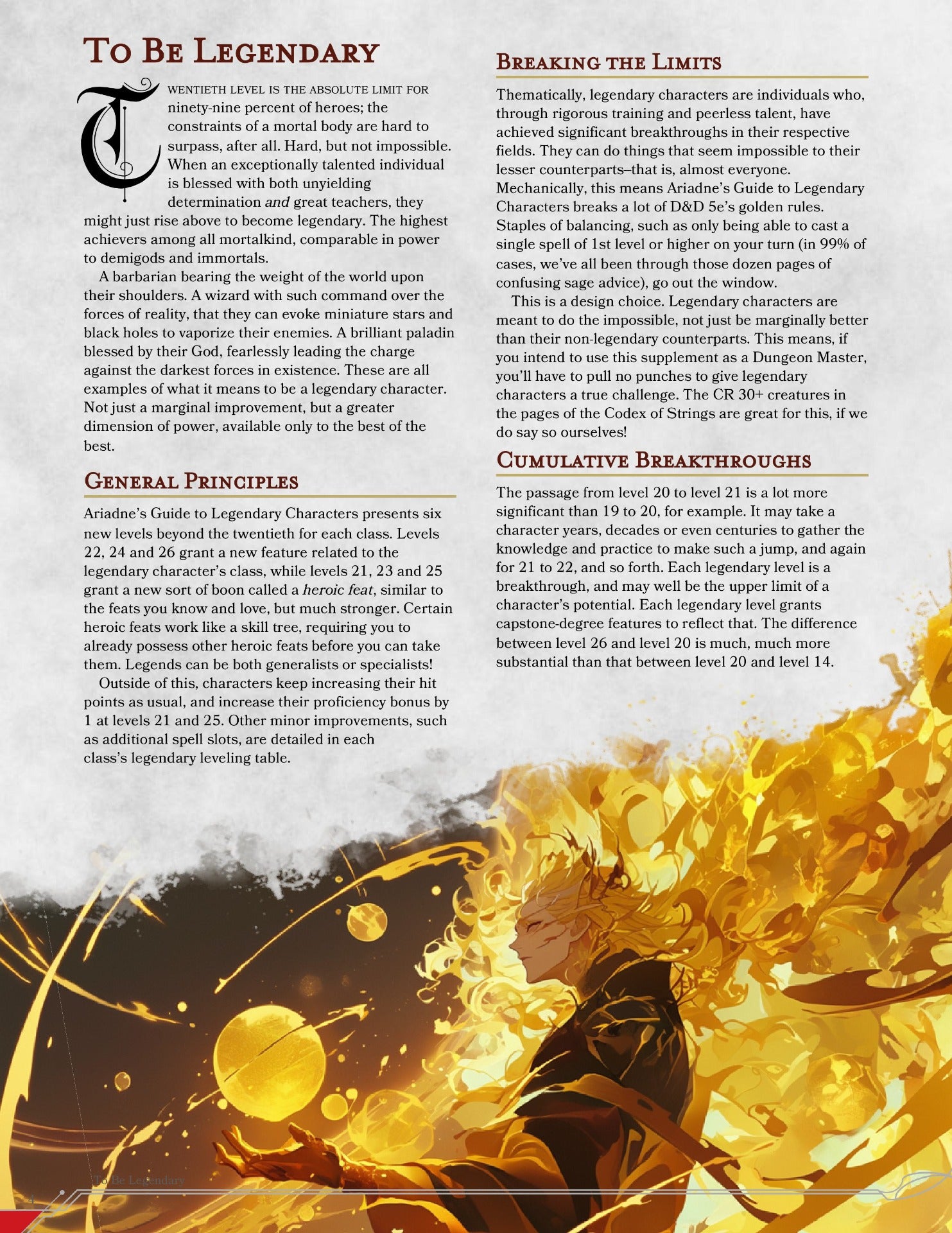 Ariadne's Guide to Legendary Characters | Codex Entries – Ariadne's ...