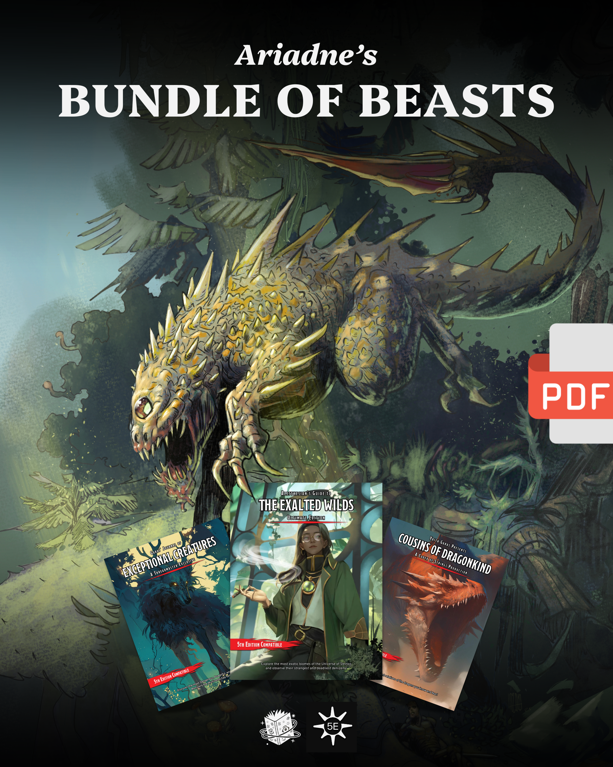 Ariadne's Bundle of Beasts | Codex Bundles – Ariadne's Codex of Strings