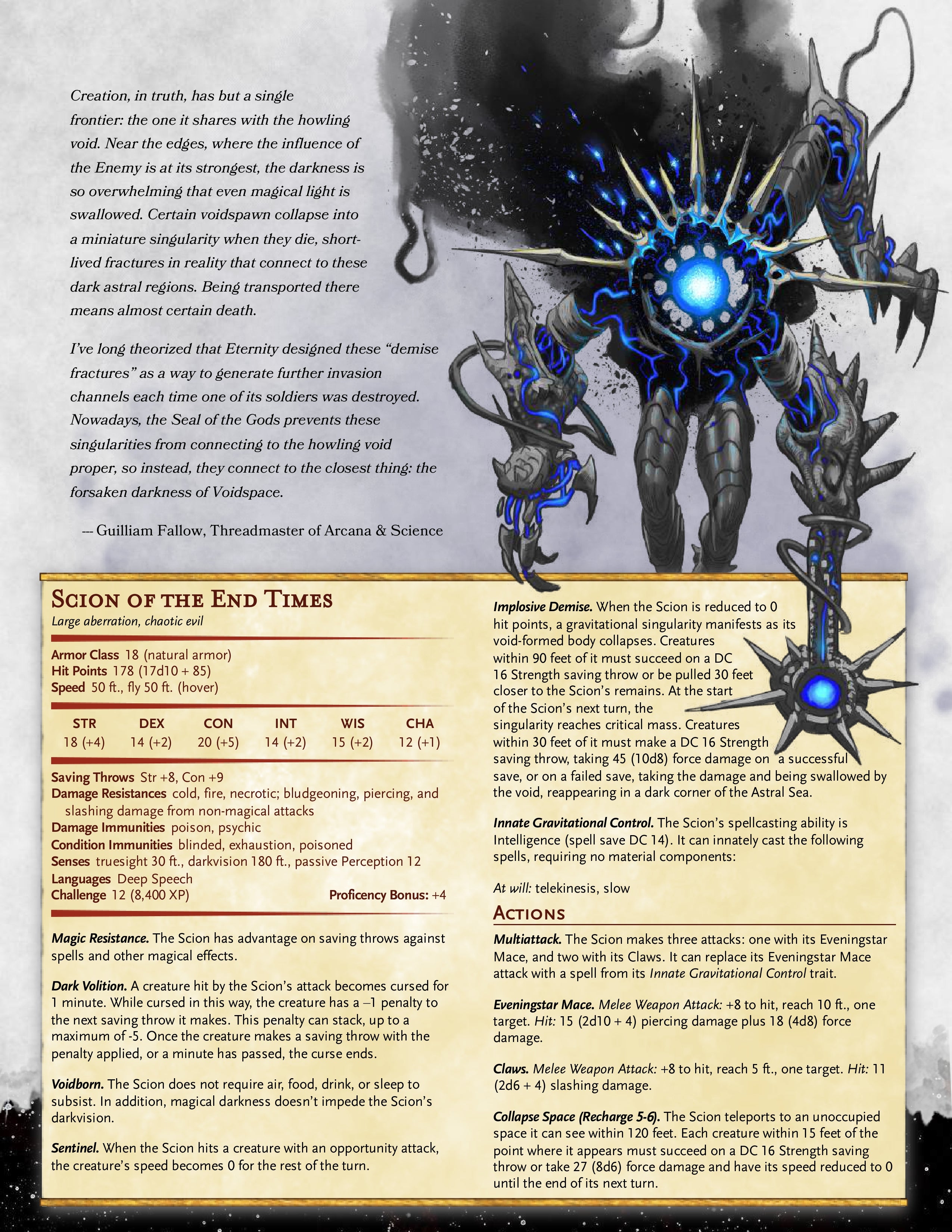 Dangers of the Astral Sea | Codex Sourcebooks – Ariadne's Codex of Strings