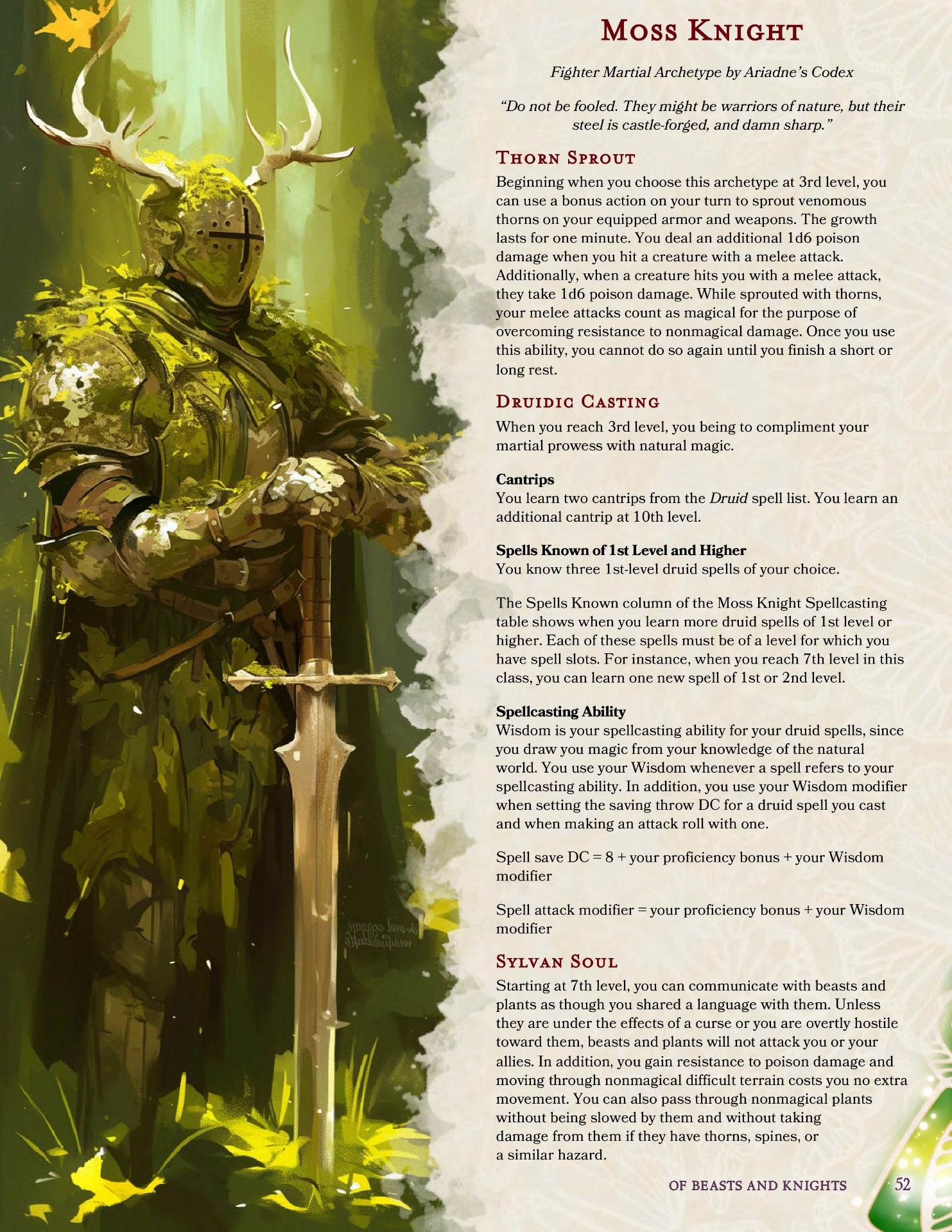 The Emerald Crown | Codex Settings – Ariadne's Codex of Strings