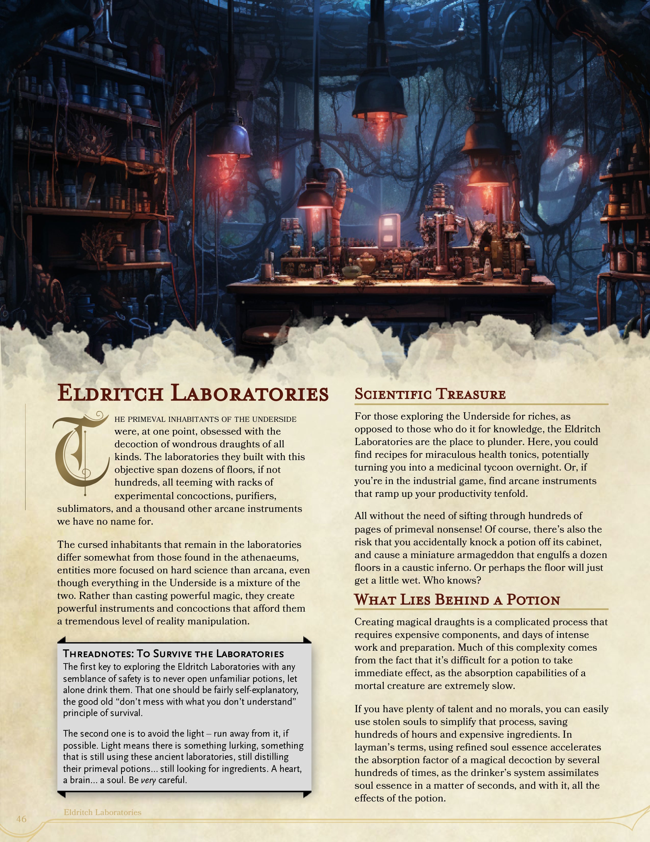 The Library of Underside | Codex Core XII – Ariadne's Codex of Strings