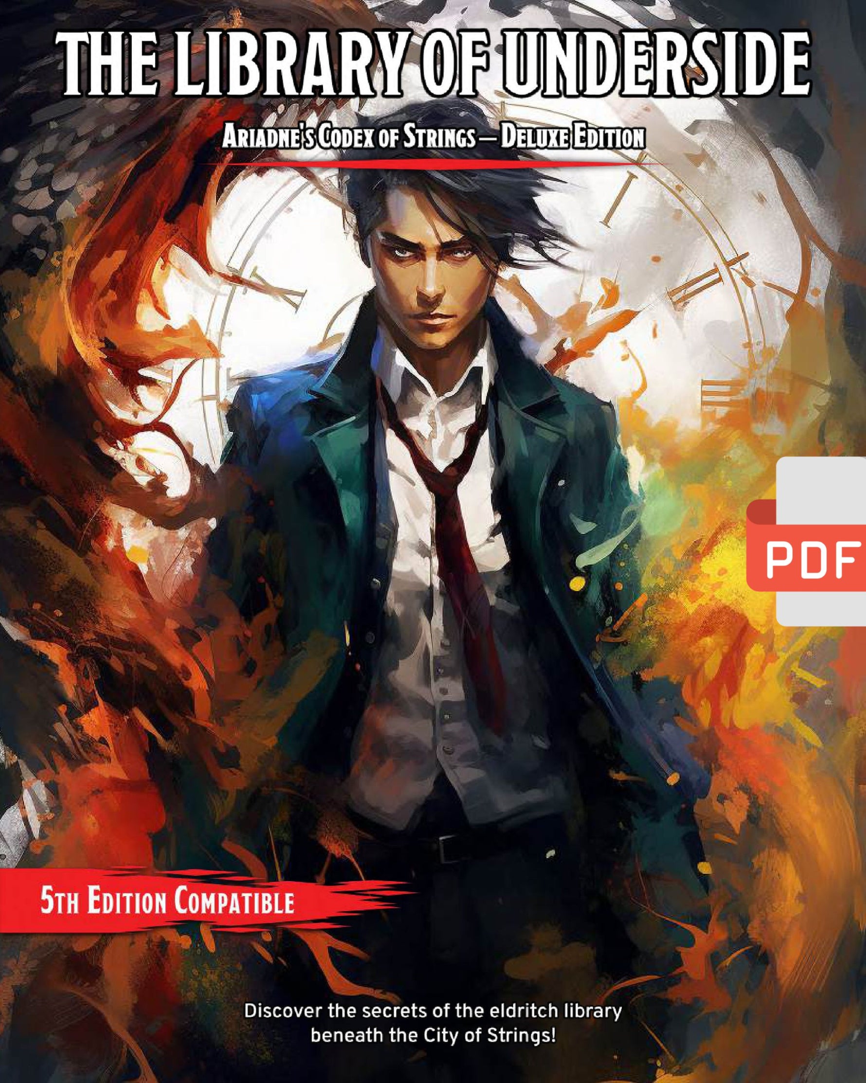 The Library of Underside | Codex Core XII – Ariadne's Codex of Strings