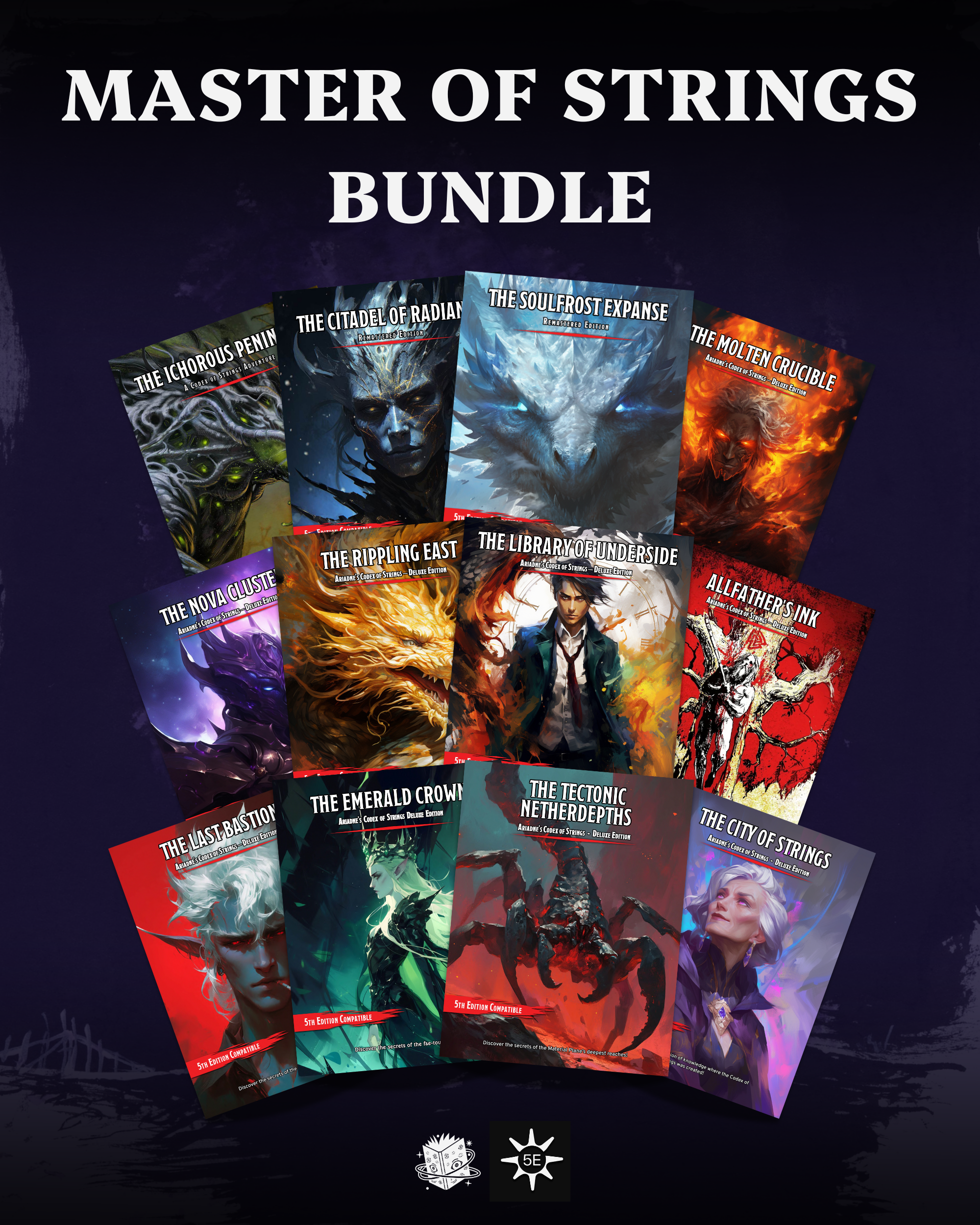 Core XII - Full Catalog | Codex Bundles – Ariadne's Codex of Strings