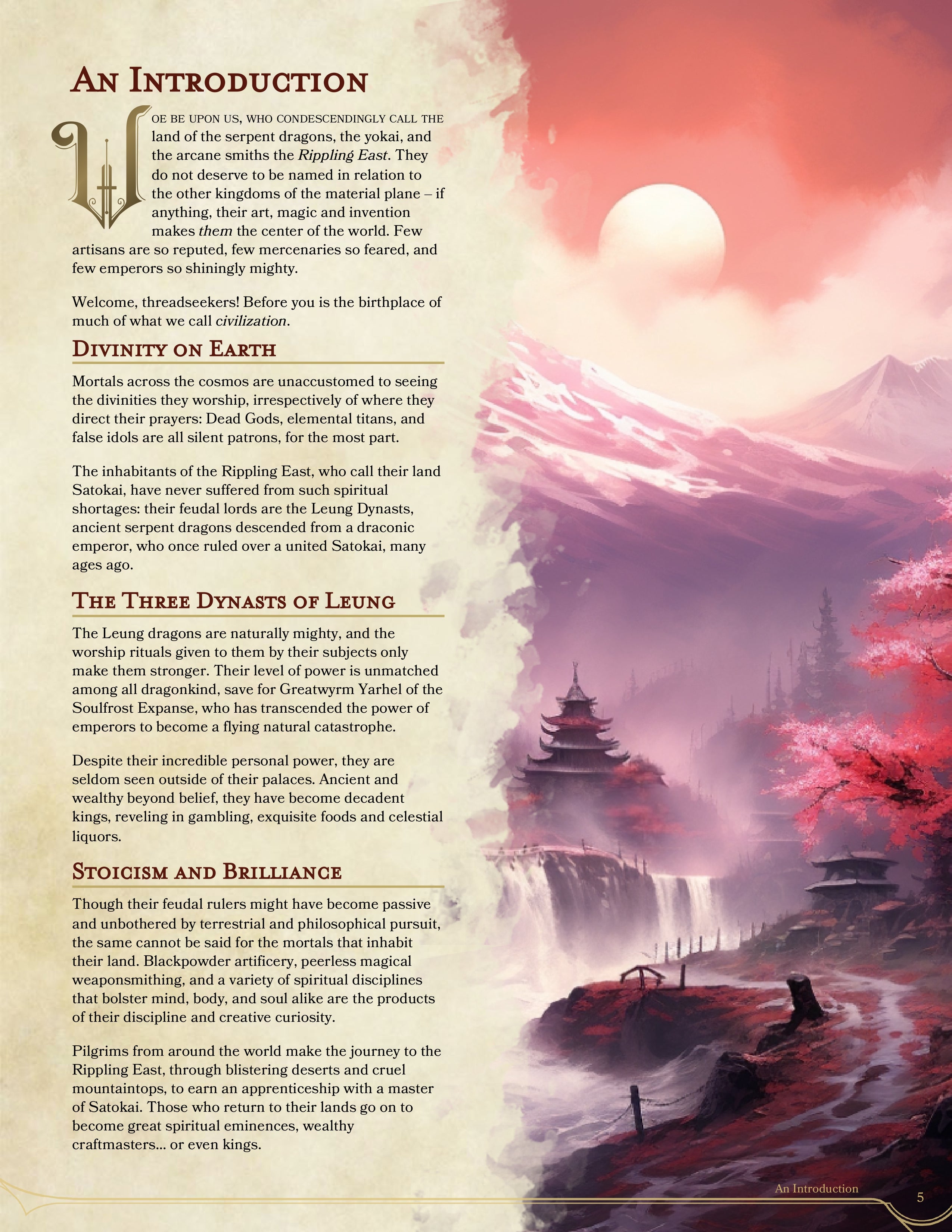 The Rippling East | Codex Core XII – Ariadne's Codex of Strings