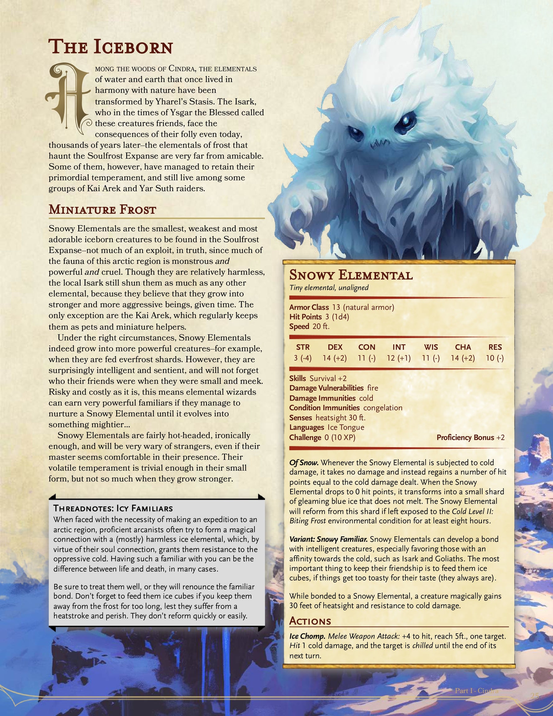 The Soulfrost Expanse | Codex Settings – Ariadne's Codex of Strings