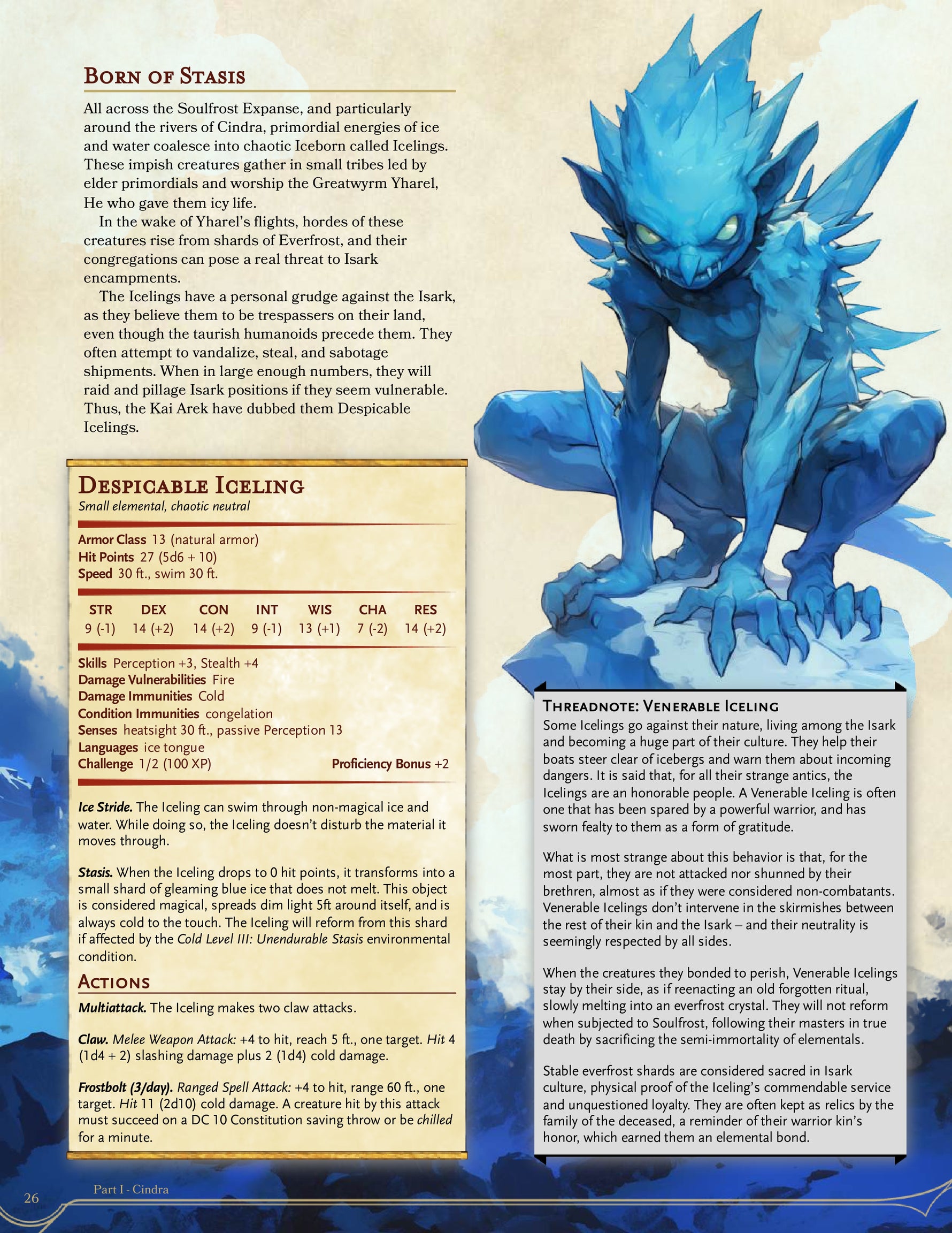 The Soulfrost Expanse | Codex Settings – Ariadne's Codex of Strings