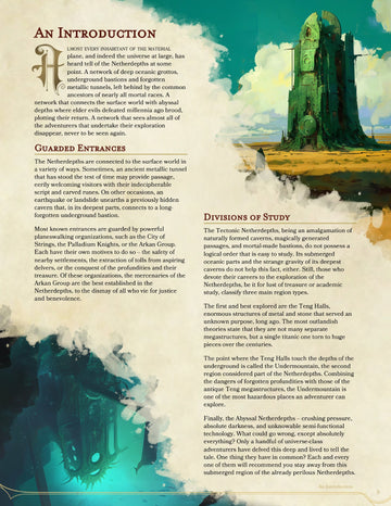 The Tectonic Netherdepths | Codex Core XII – Ariadne's Codex of Strings