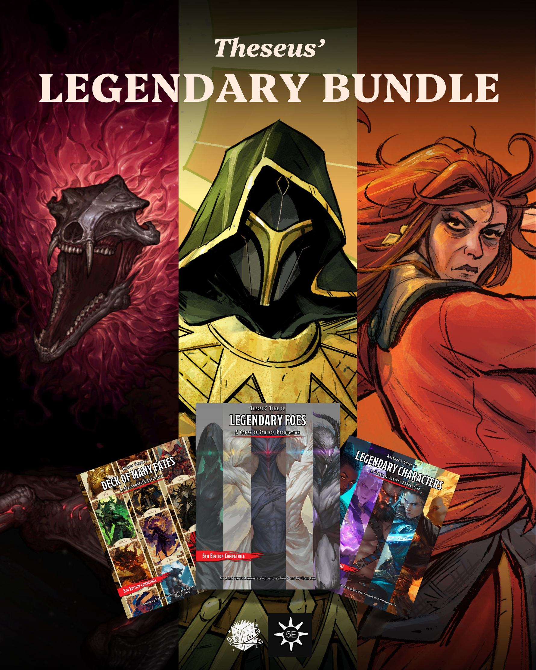 Theseus' Legendary Bundle | Codex Bundles – Ariadne's Codex of Strings