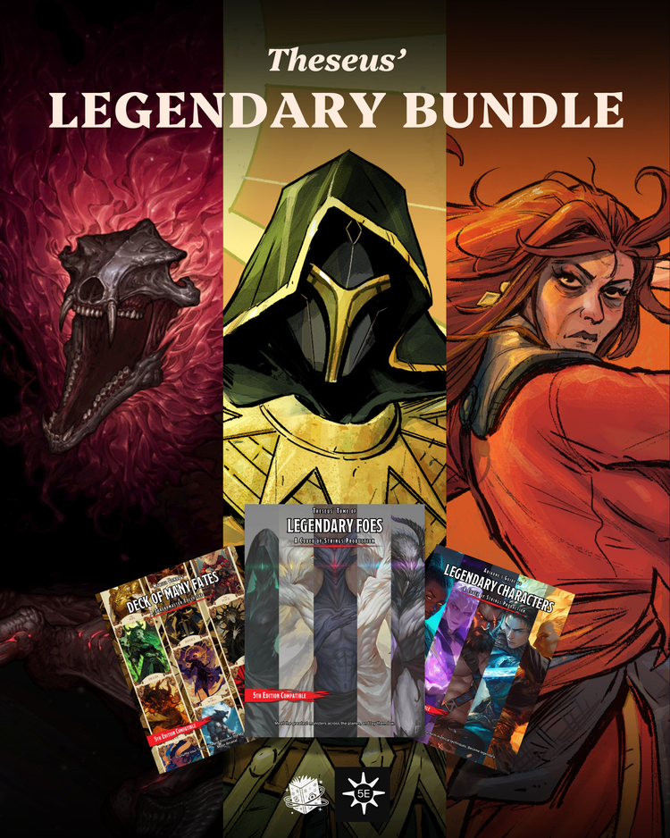 Theseus' Legendary Bundle | Codex Bundles – Ariadne's Codex of Strings